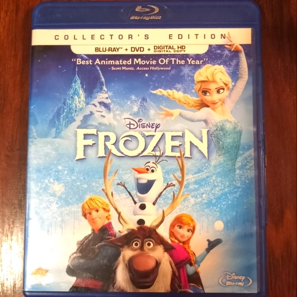 Frozen Blu Ray Collectors Edition